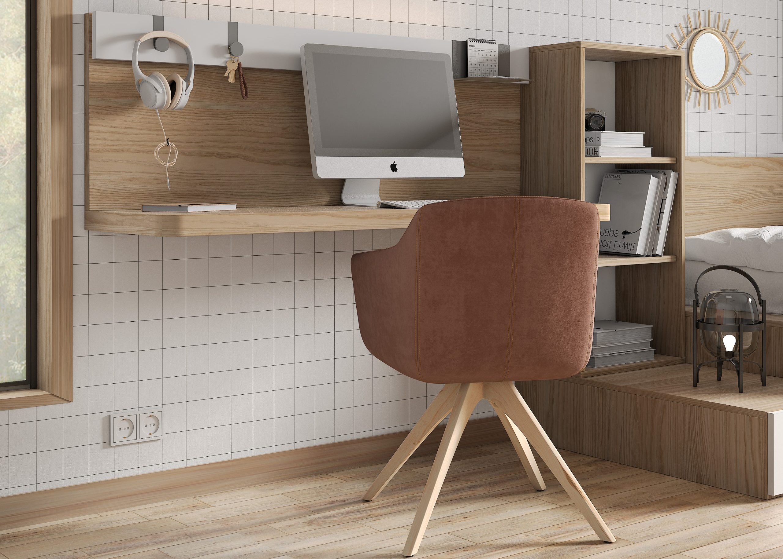 YOUTH ROOM WITH SUSPENDED DESK - Kubbiko