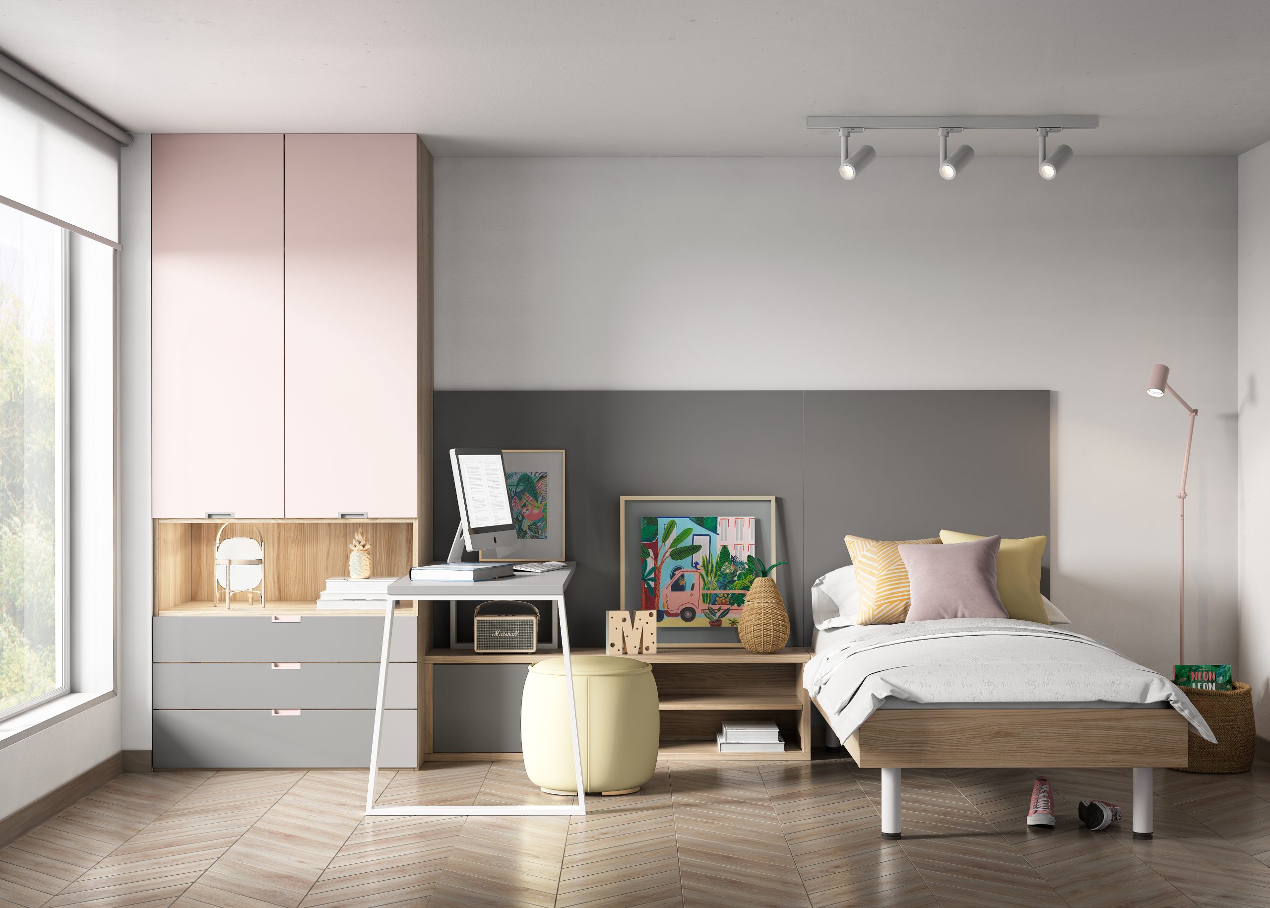 Bunk Wall Bed with Sofa - Kubbiko